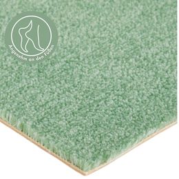 ANDIAMO Teppichboden "Catania, Velours, Gesamth&ouml;he 7,5 mm, Luxusklasse LC1", B : 500cm 1 Stk., L: 400cm, gr&uuml;n, Schlafzimmer, Teppiche, meliert,