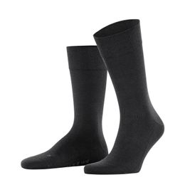 Falke Damen Socken "Sensitive New York", Gr. 43, schwarz, Obermaterial: 40% Lyocell CLY. 40% Polyester PES. 19% Polyamid PA. 1% Elasthan EL., Socken