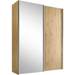 Schwebet&uuml;renschrank STAUD, B:225cm H:222cm T:68cm, braun, Holzwerkstoff, Schr&auml;nke, "Sinfonie Plus, edles Design in hochwertiger Qualit&auml;t, Made in