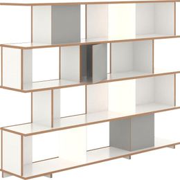 Mehrzweckregal Tojo, B:32cm H:32cm T:33cm, grau, MDF, Regale, "stell", verschiedene Module, die miteinander kombiniert werden k&ouml;nnen