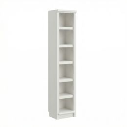 Bibliothek OTTO HOME, B:200cm H:185cm T:29cmcremewei&szlig;, Massivholz, Regale, "Riga - Set aus 5 Regalen in unterschiedlichen H&ouml;hen", Breite/Tiefe je