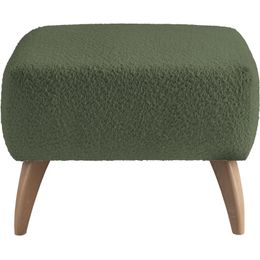 Polsterhocker Home Affaire, B:66cm H:44cm T:66cm, gr&uuml;n, 100% Polyester, Hocker, "Lazio modern und bequem, schmale Armlehnen, tolle