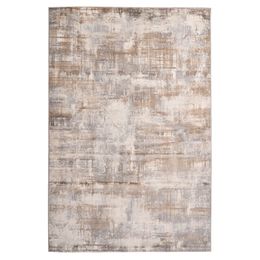 Teppich Kayoom, B:80cm H:11mm L:150cm, beige, Polypropylen, Wohnzimmer, Teppiche, "Sail 701", Kurzflor, Vintage, Modernes Muster,