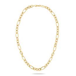 Tamaris Damen Gliederkette, Edelstahl, L: 45 B: 2,2mm, gold, Edelstahl, B:2,2mm, Halsketten