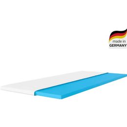 Topper OTTO HOME, B:140cm H:6cm L:200cm, wei&szlig;, Kaltschaum, Topper, "Tornby Topper 90x200 cm,180x200 cm, in 4 H&auml;rtegraden, Tencel Bezug", Matratze &