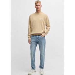 BOSS Orange Herren Straight-Jeans "Re Maine Stretch Denim", blau, Gr. 32, unifarben, Denim/Jeans, Obermaterial: 98% Baumwolle, 2% Elasthan, Jeans,