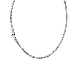 ZEEme Damen Collierkettchen "Silber 925 poliert K&ouml;nigskette 2,2mm breit", 50cm, Silber 925 (Sterlingsilber), L: 50 B: 2,2mm, wei&szlig;, Silber 925