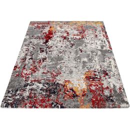 Teppich, B:200cm H:20mm L:290cm, bunt, OCI DIE TEPPICHMARKE, Polypropylen, Wohnzimmer, Teppiche, "HIGH & LOW EIGHT", Hochflor, Langflor, 3D