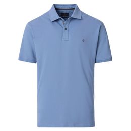 Casamoda Herren Poloshirt "Casamoda Polo-Shirt uni", blau, Gr. L, 95% Baumwolle, 5% Elasthan, Shirts