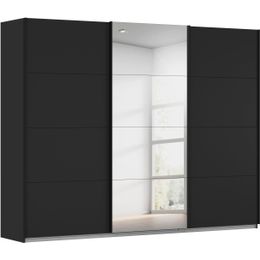 Kleiderschrank OTTO HOME, B:271cm H:210cm T:62cm, schwarz, Holzwerkstoff, Kinderzimmer, Schr&auml;nke, "Mehrzweckschrank Aktenschrank M&ouml;bel Mietswohnung