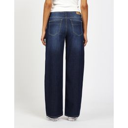 Gang Damen 5-Pocket-Jeans "94CARA", blau, Gr. 29, Denim/Jeans, Obermaterial: 77% Baumwolle, 15% Polyester, 7% Viskose, 1% Elasthan, Jeans, mit