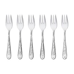 Villeroy & Boch VILLEROY & BOCH Tafelgabel "Kuchengabel Toy's Delight 6er Set edelstahl", 6, silber, Essgabeln, Sp&uuml;lmaschinenfest