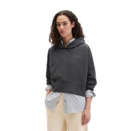 Marc O'Polo MARC O'POLO Damen Hoodiestormy sky, Gr. S, Sweatware, Obermaterial: 100% Baumwolle, Sweatshirts, relaxed fit mit recycelter Baumwolle, leicht
