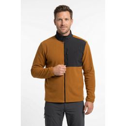 Jack Wolfskin Herren Fleecejacke "SUMETRO FZ M", braun, Gr. XL, Obermaterial: 100% Polyester. Futter: 100% Polyester, Jacken, mit atmungsaktivem