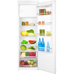 Amica Einbauk&uuml;hlschrank "EKSS 367 210", Rechtsanschlag, wechselbar, silber, K&uuml;hlschr&auml;nke, Kompakter Einbauk&uuml;hlschrank mit klarer LED‐Sicht und