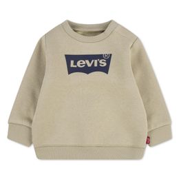 LEVI'S KIDS Jungen Sweatshirt "LVB LVB FRENCH TERRY BATWING", Gr. 24M, beige, Sweatware, Obermaterial: 60% Baumwolle, 40% Polyester, Sweatshirts,