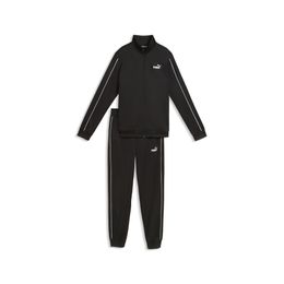 Puma Damen Jogginganzug "Trainingsanzug Damen", schwarz, Gr. XS, Obermaterial: 100% Polyester. Taschenfutter: 100% Polyester. Rippe: 98% Polyester,