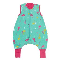SCHLUMMERSACK Babyschlafsack "Schlafsack mit F&uuml;&szlig;en 1.0 Tog", L: 60cm, pink, Schlafs&auml;cke