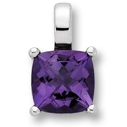 ONE ELEMENT Damen Kettenanh&auml;nger "Amethyst Anh&auml;nger aus 333 Wei&szlig;gold", Gold Wei&szlig;gold 333, lila, Gold, Wei&szlig;gold 333, Schmuckanh&auml;nger, Dezente Symbolik