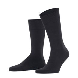 Falke Damen Socken "Sensitive New York", Gr. 43, blau, Obermaterial: 40% Lyocell CLY. 40% Polyester PES. 19% Polyamid PA. 1% Elasthan EL., Socken