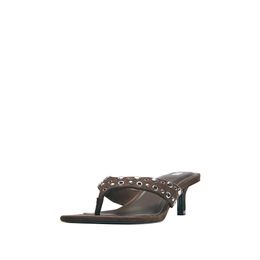 Pull&Bear Pull&Bear T-Bar Sandals female size 41 Dark brown
