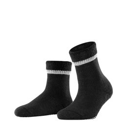 Falke Damen Haussocken "Cuddle Pads", Gr. 39, schwarz, Obermaterial: 56% Baumwolle CO. 28% Schurwolle WV. 14% Polyamid PA. 2% Polyacryl PAN., Socken