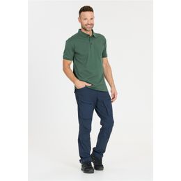 WHISTLER Herren Langarm-Poloshirt "Jamero", gr&uuml;n, Gr. XXXL, unifarben, 96% Baumwolle, 4% Elasthan, Shirts, Komfort