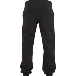 Urban Classics Herren Jogginghose "Urban Classics Basic Loose Sweatpants"schwarz, Gr. XXL, unifarben, 80% Baumwolle, 20% Polyester, Hosen