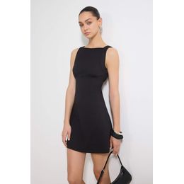 Trendyol Kleid Damen Gr&ouml;&szlig;e 42 schwarz Sommerkleid