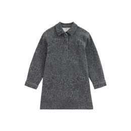 WE Fashion Kleid M&auml;dchen Gr&ouml;&szlig;e 98/104 grey denim / dunkelgrau