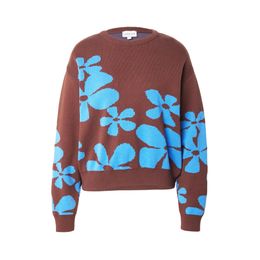 Mazine Pullover Damen Gr&ouml;&szlig;e M azur / braun