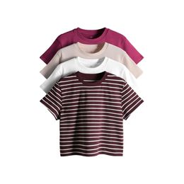 The Set T-Shirt Damen Gr&ouml;&szlig;e L/XL cyclam / ros&eacute; / dunkelpink / wei&szlig;