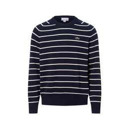 Lacoste Pullover Herren Gr&ouml;&szlig;e L marine / wei&szlig;
