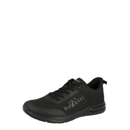 Bugatti Sportlicher Schn&uuml;rschuh Herren Gr&ouml;&szlig;e 46 anthrazit / schwarz