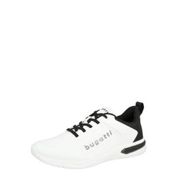 Bugatti Sportlicher Schn&uuml;rschuh Herren Gr&ouml;&szlig;e 43 schwarz / wei&szlig;