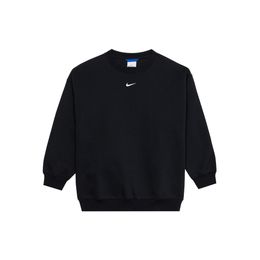 Nike Sportswear Sweatshirt 'STUDIO' M&auml;dchen Gr&ouml;&szlig;e 158/170 schwarz / wei&szlig;