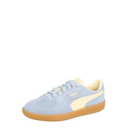 Puma Sneaker 'Palermo' Herren Gr&ouml;&szlig;e 44.5 creme / hellblau / karamell Sommerschuhe