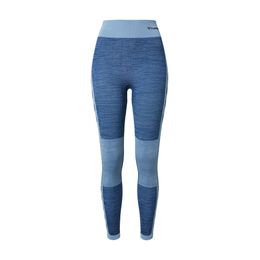 Hummel Sporthose Damen Gr&ouml;&szlig;e M opal / blaumeliert / schwarz