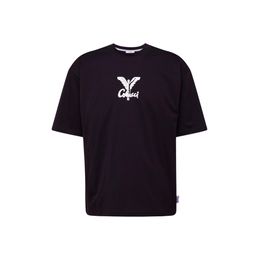 Carlo Colucci T-Shirt 'Di Pauli' Herren Gr&ouml;&szlig;e XXL schwarz / wei&szlig;