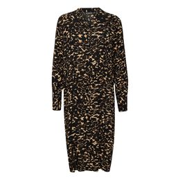 Soaked in Luxury Kleid 'Zaya' Damen Gr&ouml;&szlig;e 40 braun / hellbraun / schwarz Sommerkleid