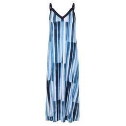 TATUUM Kleid 'Elena' Damen Gr&ouml;&szlig;e 36 blau / navy / hellblau / wei&szlig; Sommerkleid