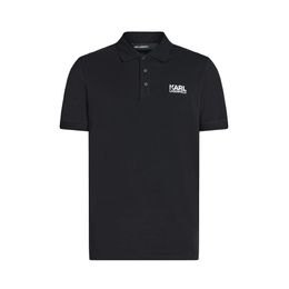 K by KARL LAGERFELD Karl Lagerfeld Poloshirt Herren Gr&ouml;&szlig;e S nachtblau / wei&szlig;