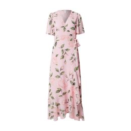 Y.A.S YAS Kleid 'YASVENEDA' Damen Gr&ouml;&szlig;e 42 hellgr&uuml;n / dunkelgr&uuml;n / rosa Sommerkleid
