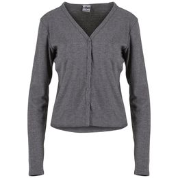 Urban Classics Strickjacke Damen Gr&ouml;&szlig;e S dunkelgrau