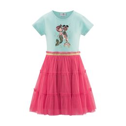 happy girls M&auml;dchen Sommerkleid "M&auml;dchenkleid", pink, Gr. 116, Stoff, 100% Polyester, Kleider