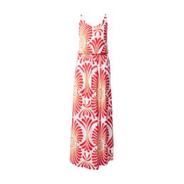 Haily's Hailys Kleid 'Do44ris' Damen Gr&ouml;&szlig;e 38 orange / dunkelpink / wei&szlig; Sommerkleid