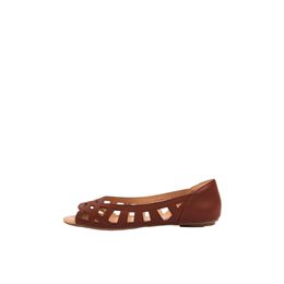 Friends Like These Ballerina Damen Gr&ouml;&szlig;e 38 cognac Sommerschuhe
