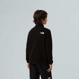 The North Face M&auml;dchen Fleeceshirt "TEEN GLACIER 1/4 ZIP PULLOVER"tnf schwarz, Gr. L, Fleece, Obermaterial: 100% Polyester, Shirts