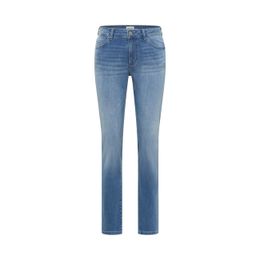 Mustang Damen Slim-fit-Jeans "Damen Style Crosby Relaxed Slim", blau, Gr. 31, unifarben, Denim/Jeans, 92% Baumwolle, 6% Elastomultiester, 2%