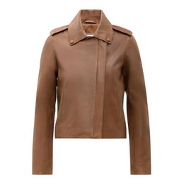 RICANO Damen Bikerjacke "Lederjacke Juana", braun, Gr. L, Obermaterial: 100% Lammnappaleder LANA. Futter: 100% Polyester PES., Jacken, Handgefertigt